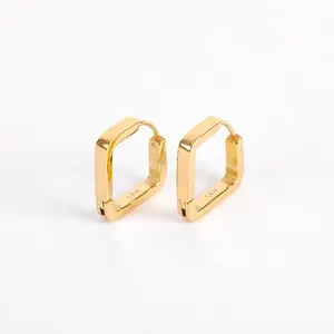 LEI & MAR CO. The Astor Hoops - Gold