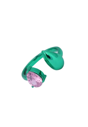 LAVANI JEWELS Kusanagi Ring - Green