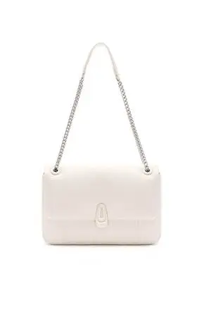 AMY LYNN Dallas Square Chain Bag - White
