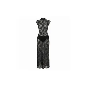 Suyty Dress Midnight Lace - Black