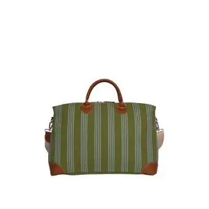 MY STYLE BAGS Harvard Small Duffel Bag Panarea In Khaki - Green