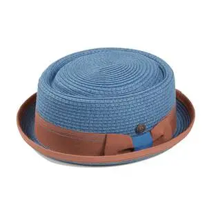 DASMARCA HATS Dasmarca Rico Summer Porkpie Hat - Blue