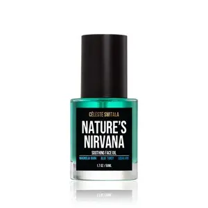 CÉLESTE SWITALA Nature's Nirvana Soothing Face Oil 1.7 Oz / 50ml - Blue