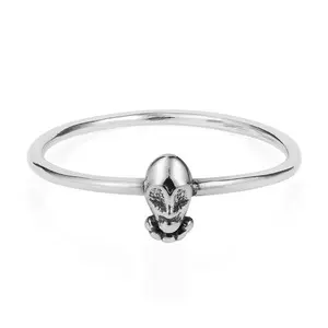 LEE RENEE Tiny Voodoo Orunla Ring - Silver
