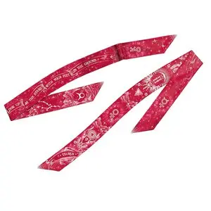 SILK&SOUL Taurus Zodiac Twilly - Red