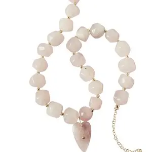 MACRAE & CO. Love Necklace - Pink
