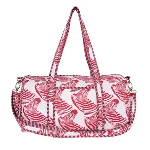 CYC Red / White The Zebra Weekender In Red - Red/white