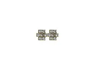 VICKISARGE Neutrals The Clear Hive Earrings In Gold Pierced - Yellow