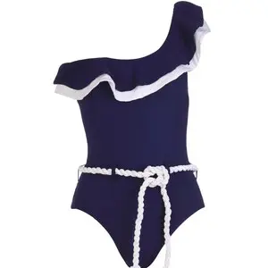 LULA-RU Orla Swimsuit Navy - Blue