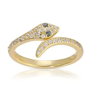NATIVE GEM Snake Charmer Ring - Gold