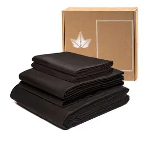CANADIAN DOWN & FEATHER COMPANY Sheet Set Four Piece, Full / Double Bear - Black