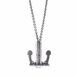 ANCHOR & CREW Union Anchor Signature Necklace Pendant - Silver