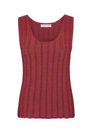 GROBUND Aase Tee The One In Rust - Red