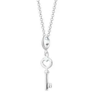 LILY CHARMED Sterling Key Charm Necklace - Silver