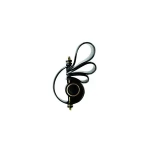 GISSA BICALHO Brooch Paisley - Black