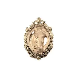 STEPHANIE BROWNE AUSTRALIA Flemington Brooch - Gold