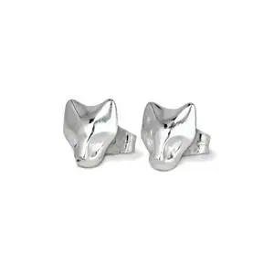 FREYA & THOR OF SWEDEN Lynx Earrings Sterling Min - Silver