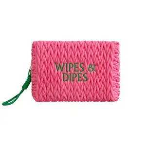 LILLY LOVES Wipes & Dipes Cosmetic Bag - Pink