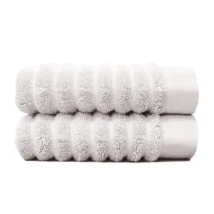 Misona Organic Cotton Bath Towel Set - White