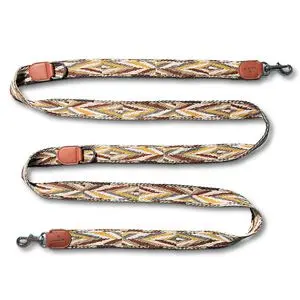 ALECOO Ethno Dog Leash Ananda Earth Adjustable - Black
