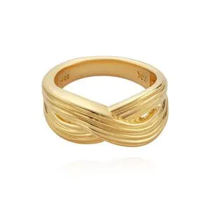 Côté Caché Infinity Ring - Gold