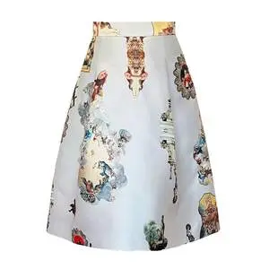 MAXJENNY Midi-length Skirt Sicily Dirty - White