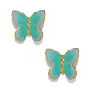 THE PINK REEF Small Sea Glassine Butterfly - Blue