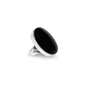 FV JEWELLERY La Stèle Onyx Ring - Black