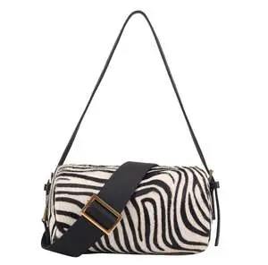 Paul Costelloe Leoni Leather Cross Body Bag - Black