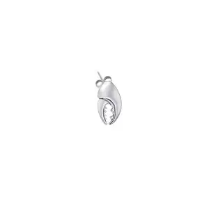 TRUE ROCKS Sterling Crab Claw Stud