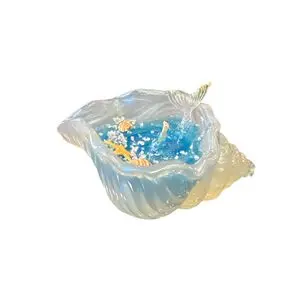 SUKI WANG LONDON Transparent Seashell Candle