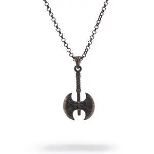 EBRU JEWELRY Viking Axe ’s Sterling Necklace - Silver