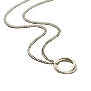 POSH TOTTY DESIGNS Sterling Interlinking Ring Necklace