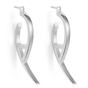 TOOLALLY Flick Earrings Sterling - Silver