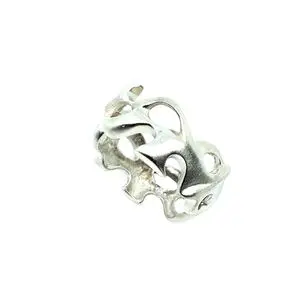 TG-JEWELLERY BY TAMARA GERVASIO Organic Ring For Sterling Satin Finish - Silver
