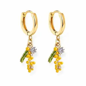 My Little Nature Gold Plated Earrings
