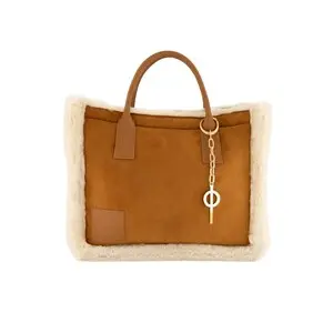 OTRERA Dali Fur Shoulder Bag - Brown
