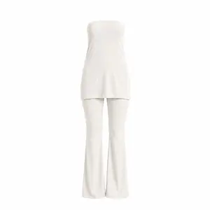 MAISON DE GALA Neutrals Valerie Ivory Set - White