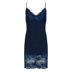 OH!ZUZA NIGHT&DAY Classic Lace Chemise Nightdress - Blue