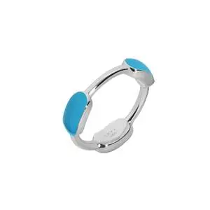 Arte Madrid Toggle Pillow Dome Ring Sleeping Beauty - Blue