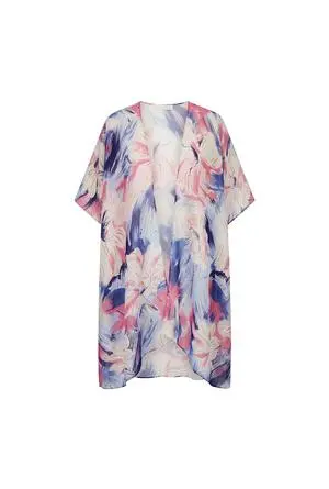 JAMES LAKELAND Iris Print Kaftan