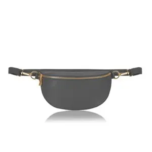 BETSY & FLOSS Zadar Crossbody And Waist Bag In Dark - Grey