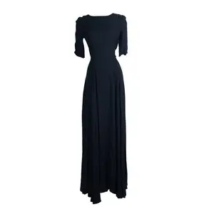 JENNAFER GRACE Reversible Fitted Maxi Dress