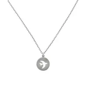 ZOË & MORGAN Moonbird Necklace Silver