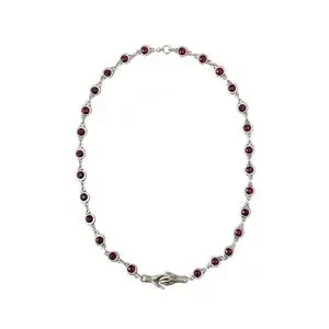 By Virgo Silver Plated Necklaces For Women