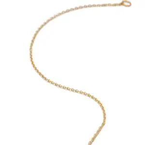 ONNA LONDON Iyo Adjustable Staple Necklace - Gold