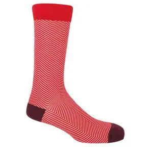 PEPER HAROW - MADE IN ENGLAND Lux Taylor ’s Socks - Red