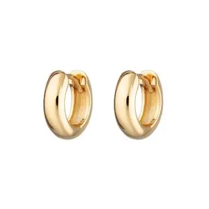 SCREAM PRETTY Chunky Huggie Earrings - Gold