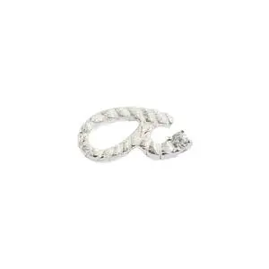 CLAIRE HILL DESIGNS Fuck Shorthand Stud Earring - Silver