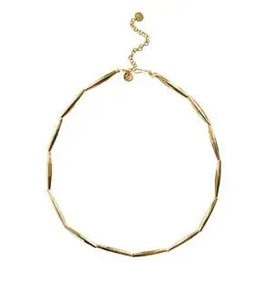 ADRIANA PAPPAS DESIGNS Liquid Gold Necklace Single Strand - Yellow